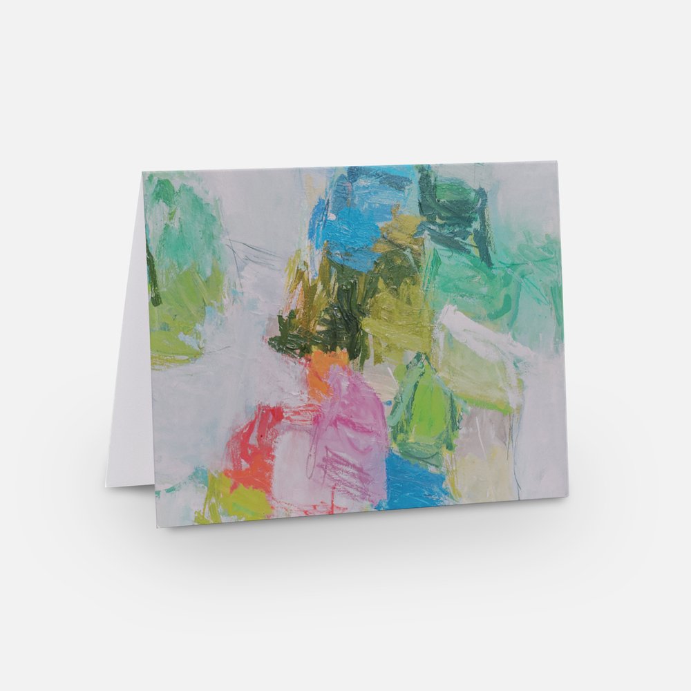 Folded Abstract Note Card Set #3 – Erin Donahue Tice