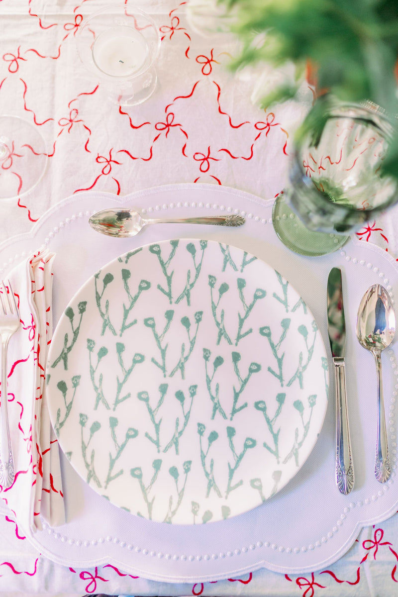 Set of Climbing Jasmine China Plates (Set of 4 or 8) – Erin Donahue Tice